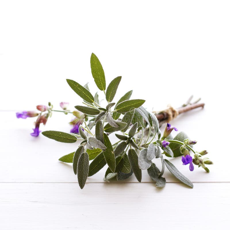 Sage tied in a bundle stock photo. Image of plant, sage - 25975992