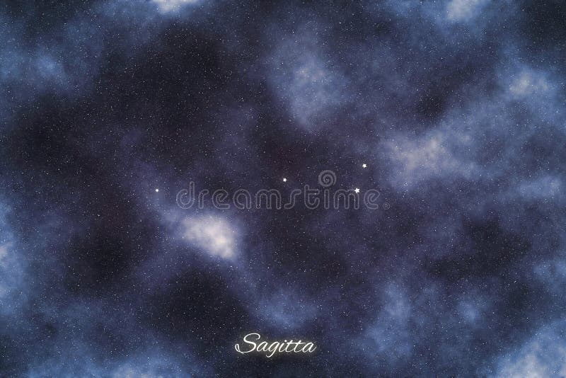 Sagitta Star Constellation Arrow Stock Photos - Free & Royalty-Free ...