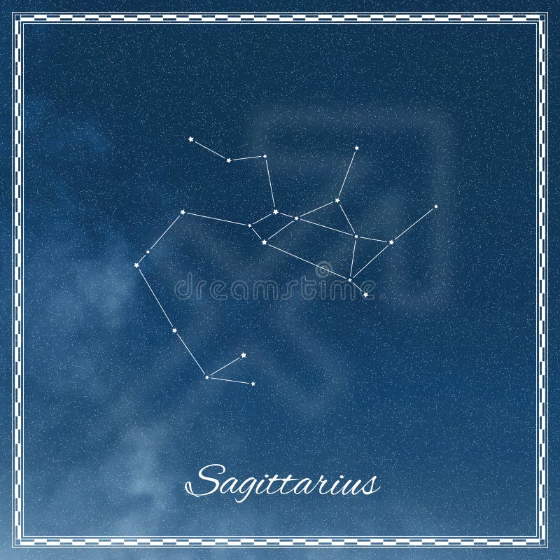 Sagittarius Zodiac Sign, Sagittarius Symbol Stock Photo - Image of ...