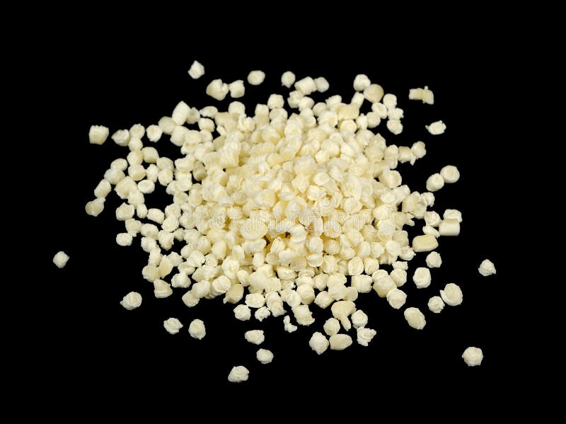 Sago Pearls On Black Background Stock Photo - Image of carbohydrates ...