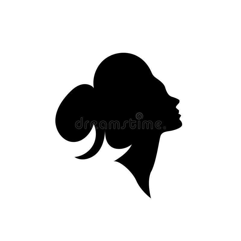 Sagoma Del Profilo Della Testa Della Donna Con Forma Stilizzata Di ... Sagoma Del Profilo Della Testa Della Donna Con Forma Stilizzata Di ...