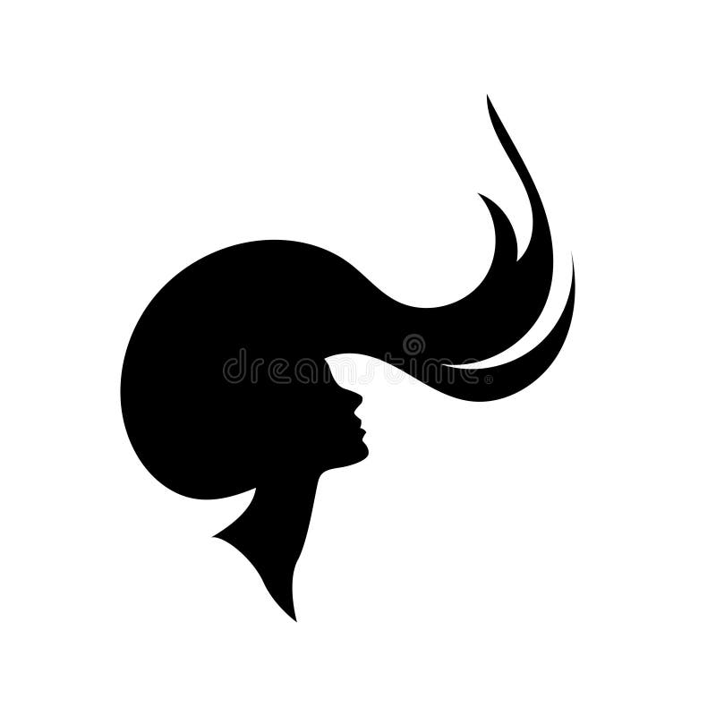 Sagoma Del Profilo Della Testa Della Donna Con Forma Stilizzata Di ... Sagoma Del Profilo Della Testa Della Donna Con Forma Stilizzata Di ...