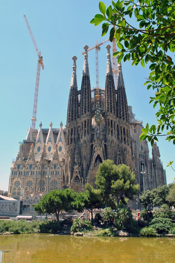 Sagrada Familia Nativity Towers Stock Photos - Free & Royalty-Free ...