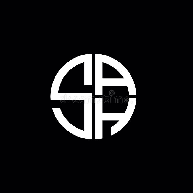 SAH Logo SAH Icon SAH Monogram SAH Letter Minimalist Circle Flat Unique ...