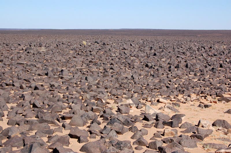 Sandstone Cliffs in Sahara Desert, Algeria Stock Photo - Image of parch ...