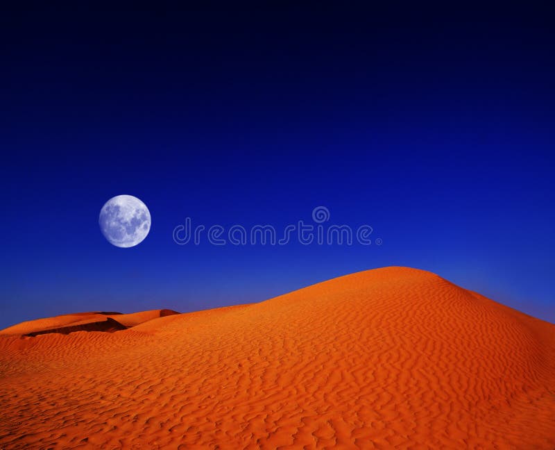 Sahara Desert at night stock photo. Image of adventure - 9154814