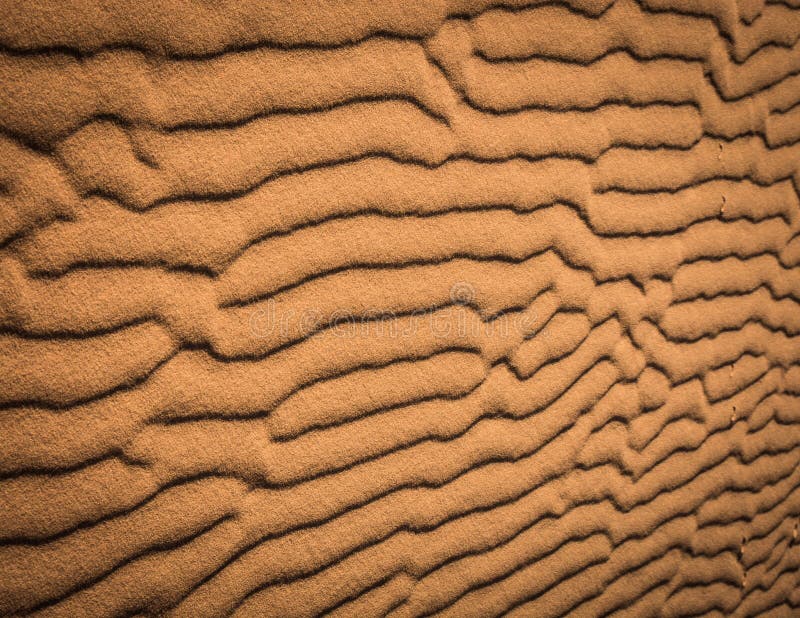 Sahara Desert Texture, Orange Sand Patterns Stock Photo - Image of ...