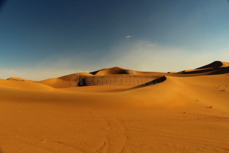 Sahara dunes in morocco stock image. Image of sahara - 113485535