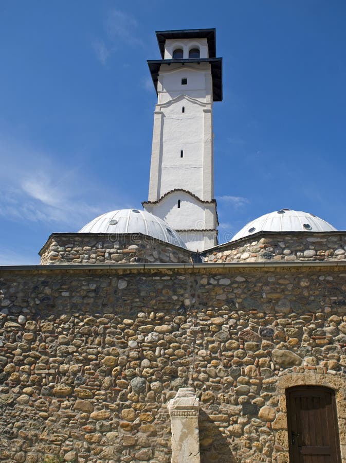 Sahat Kulla Watchtower, Prizren, Kosovo Stock Image - Image of blue ...