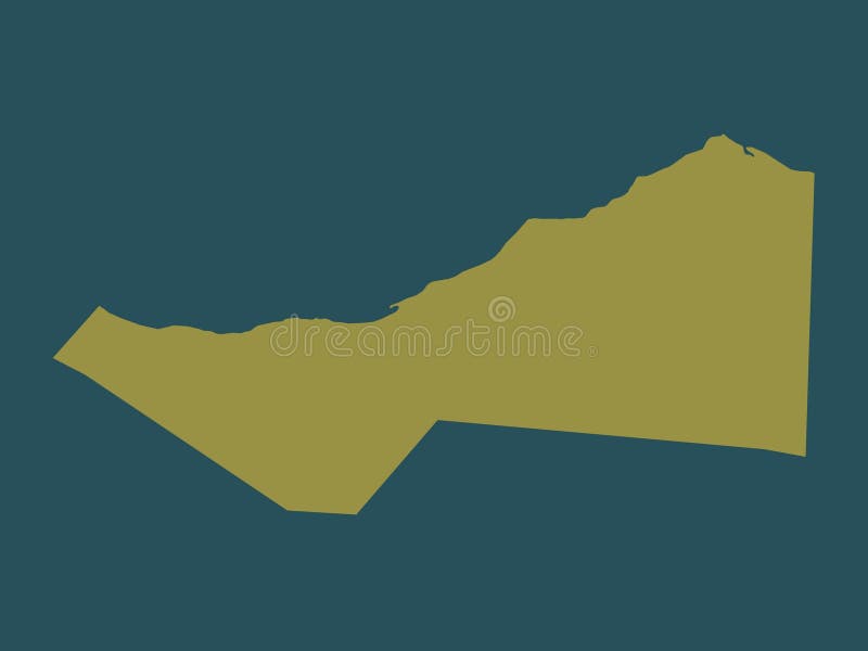 Sahil, Somalia. Solid. No Legend Stock Illustration - Illustration of ...