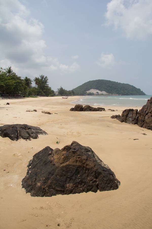 Sai Ri Beach, stock photo. Image of trees, beach, asian - 128544340