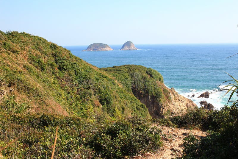Sai Wan, sai kung stock image. Image of cloud, summer - 51655415