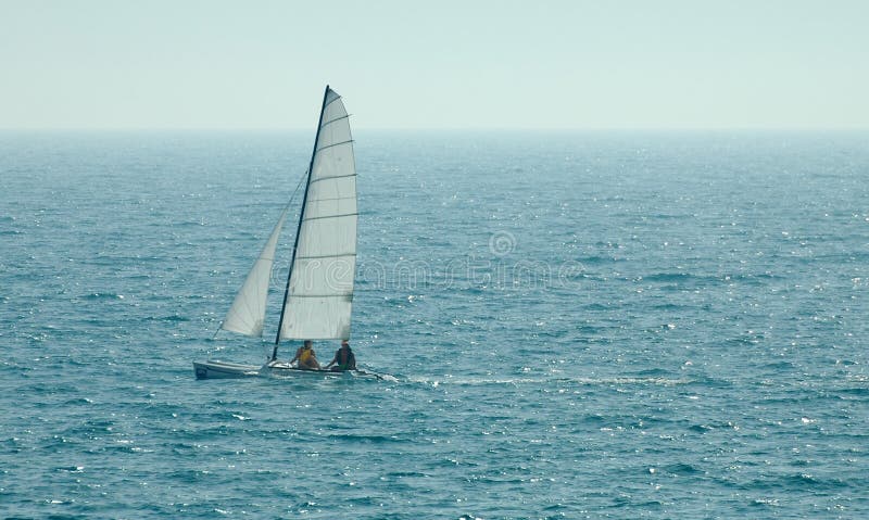 Sail away stock image. Image of vacation, boat, space, fresh - 236673
