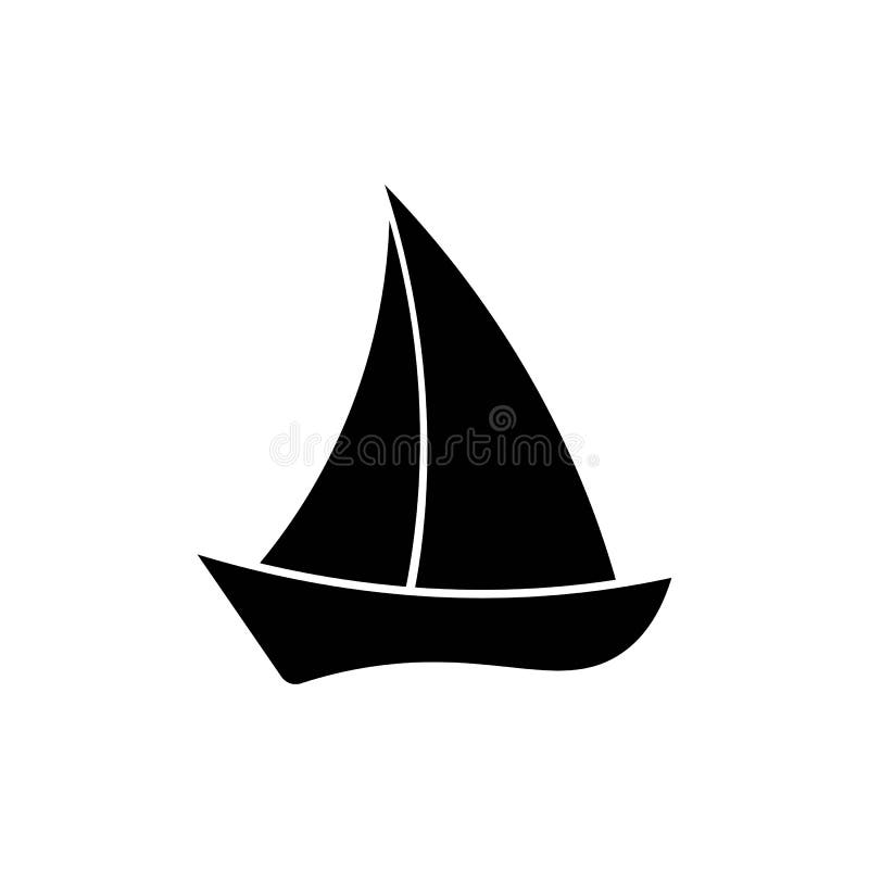Sail Boat Logo Template Vector Stock Vector - Illustration of vector ...