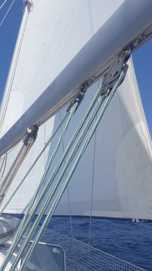 Sail stock image. Image of sailing, rope, long, travel - 99770113