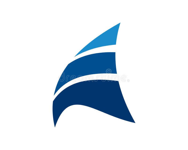 Sail logo 2 icon template stock vector. Illustration of sail - 289943790