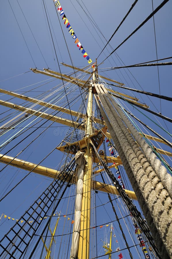 Sail mast stock photo. Image of regatta, sail, sport - 20029012