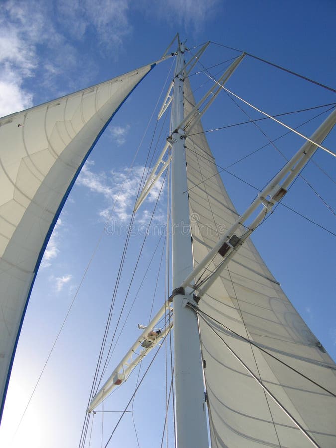 Sail mast stock photo. Image of sailboat, mast, voile, boat - 547014