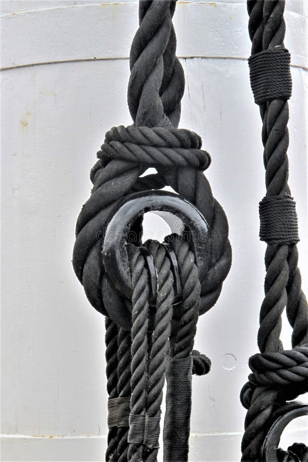 Sail Rigging stock photo. Image of rope, rigging, sailing - 17190652