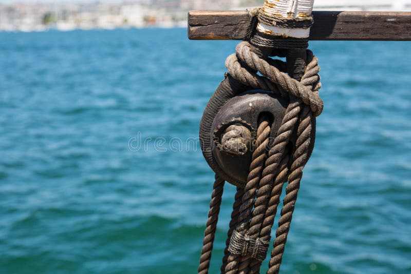 Sail Rigging stock photo. Image of rope, rigging, sailing - 17190652