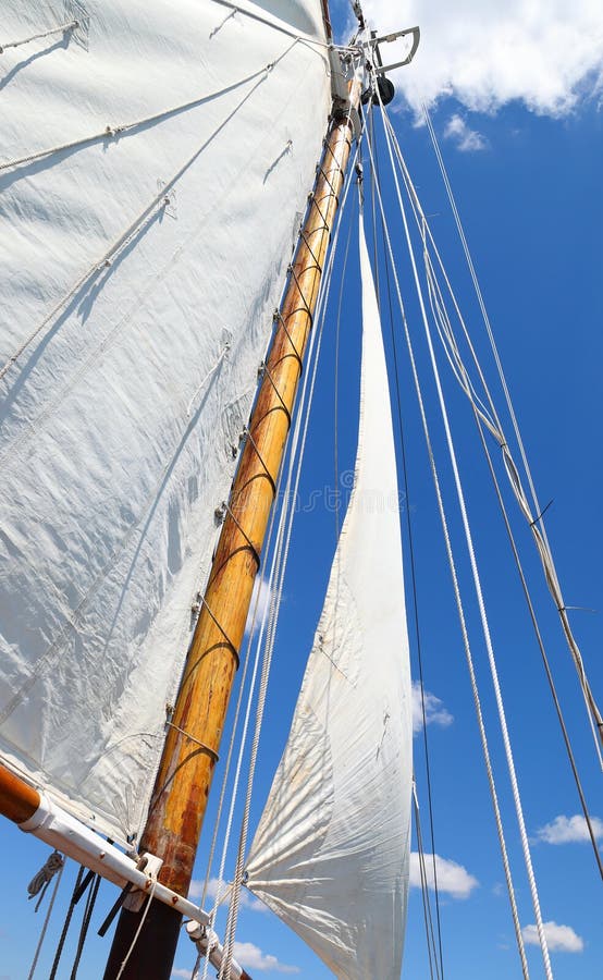 Sail Rigging stock photo. Image of rope, rigging, sailing - 17190652