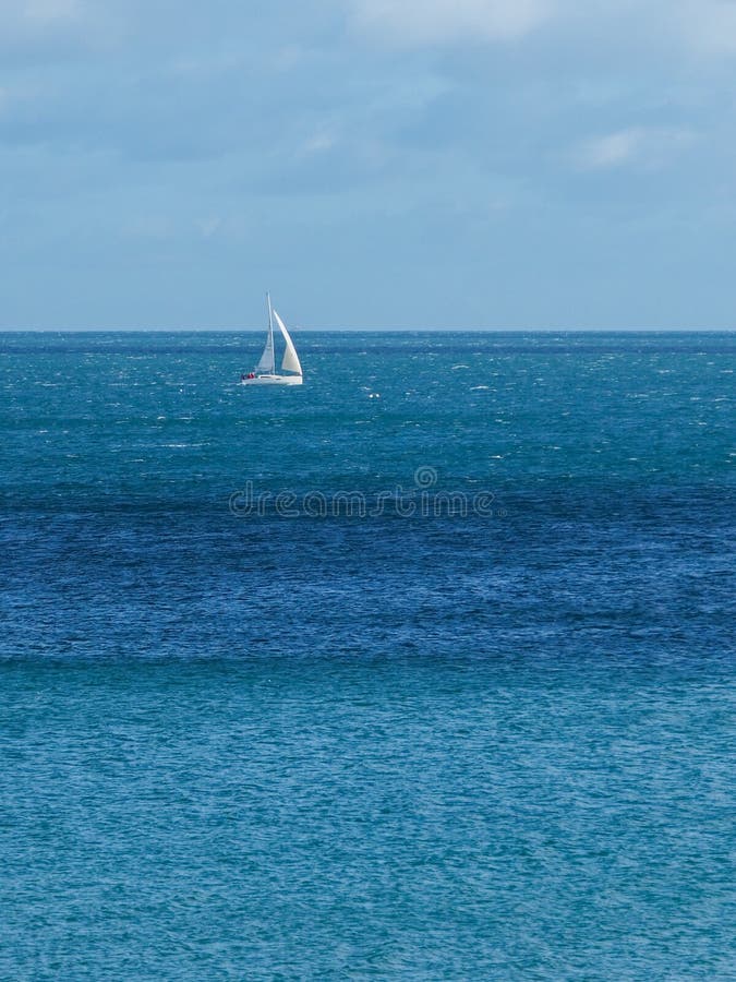 Sail Sailing Across the Sea Stock Image - Image of wave, sailing: 254786235