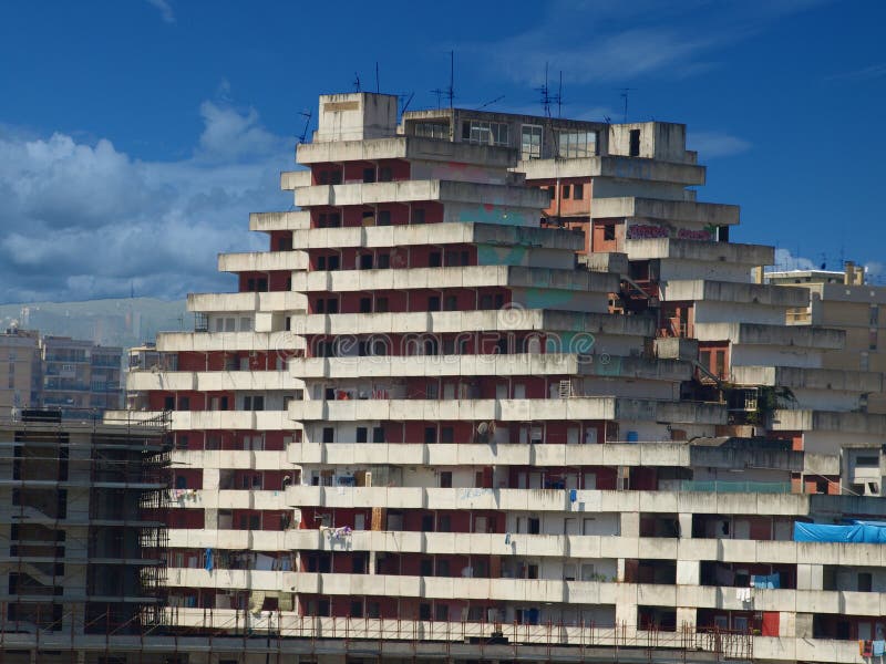 Sail of Scampia - Naples stock image. Image of italy - 24247527