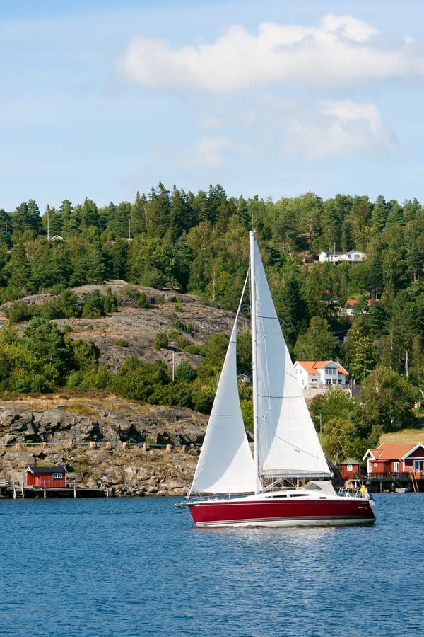 Sail Sweden stock photo. Image of scenic, landscape, scandinavia - 41504876