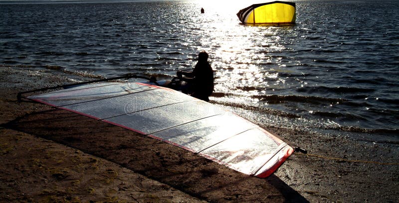 Sailboarding stock photo. Image of active, water, exercise - 261332