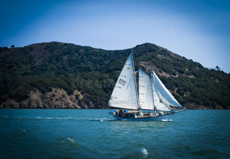 Sailboat editorial photo. Image of sail, sailing, schooner - 58319901