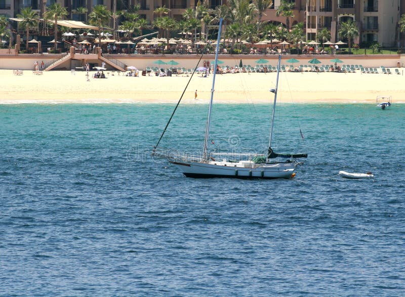 Sailboat At Beach Picture. Image: 2681221
