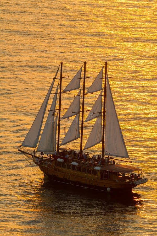 Beautiful Sunset at Offshore at Oil Rig Transocean Prospect and ...