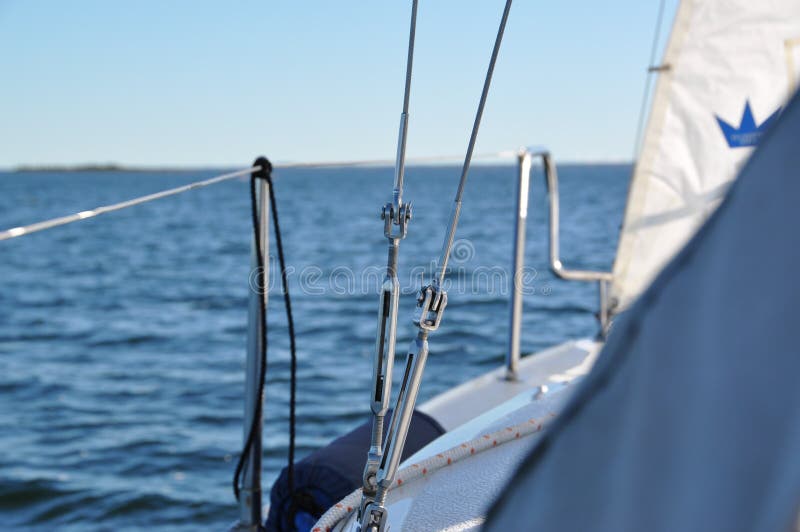 Sailboat details stock photo. Image of shiny, details - 60060572