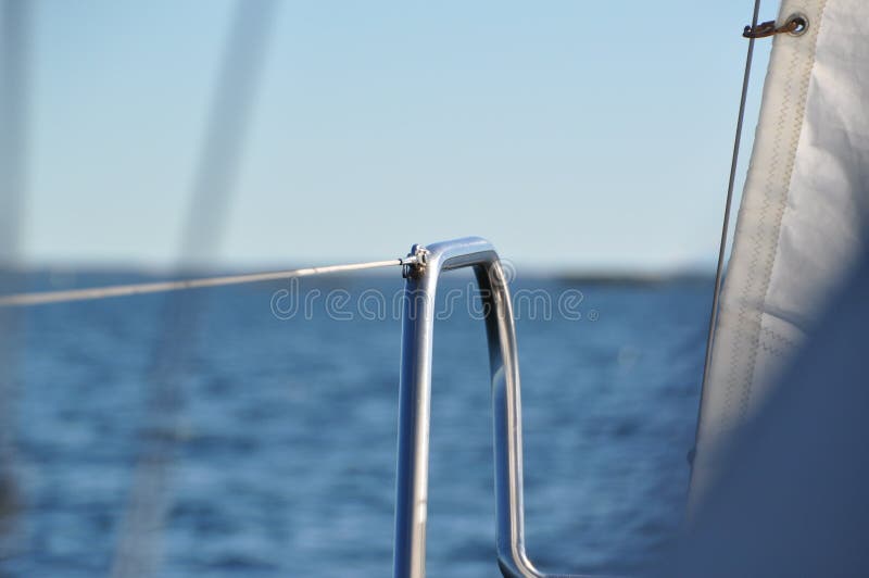Sailboat details stock image. Image of life, water, beautiful - 60060605