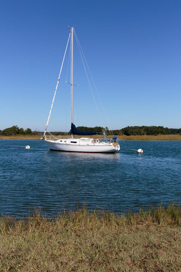 Sailboat Docked stock image. Image of ship, boat, sailboat - 52476083