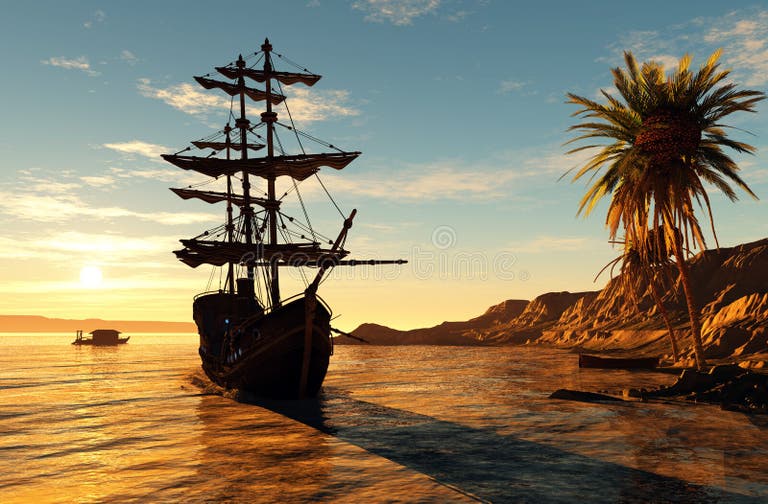 Sunset Sailboat Beach Stock Illustrations – 6,975 Sunset Sailboat Beach ...