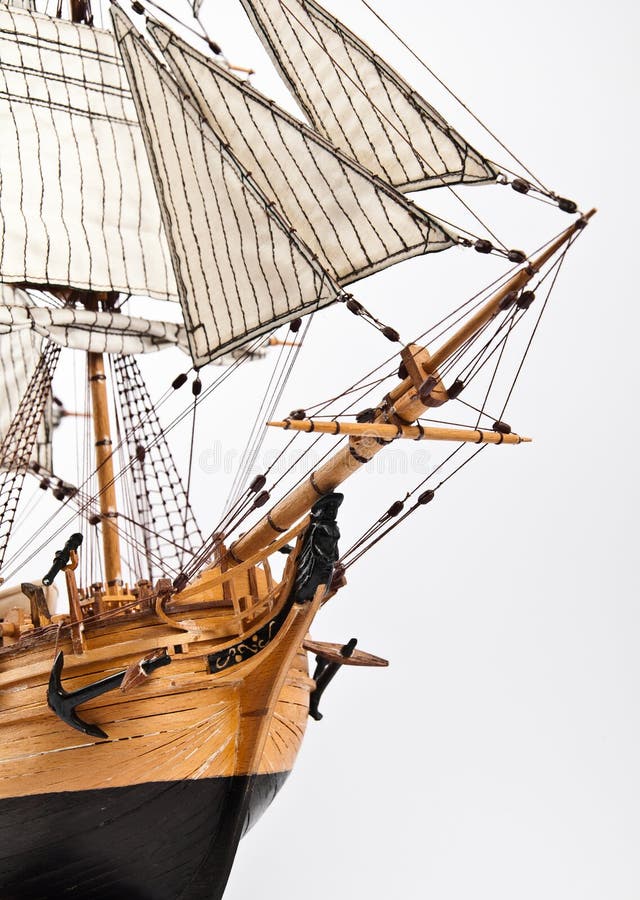 Sailboat prow stock photo. Image of heritage, mast, nymph - 19081152