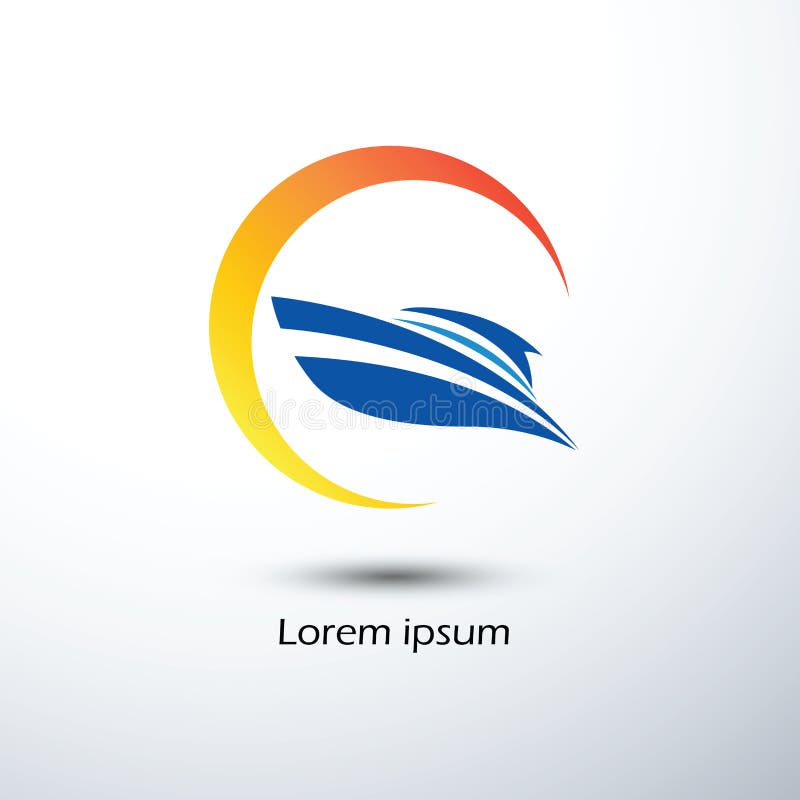 Speed boat stock vector. Illustration of motor, cruise - 56290881