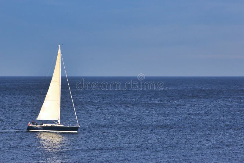 Plain sailing stock photo. Image of water, copy, sailing - 27068028