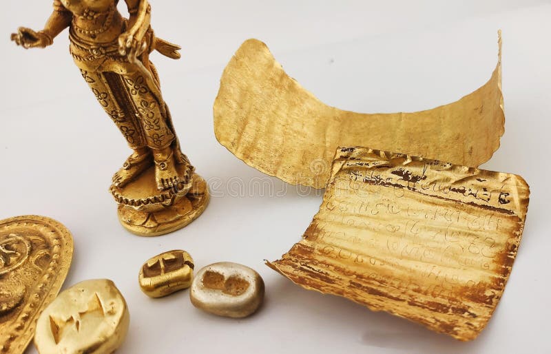 Sailendra Ancient Java Kingdom Gold Finding Stock Photo - Image of ...