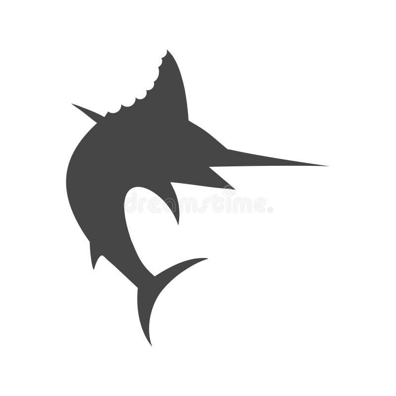 Sailfish Icon Saltwater Fish - Vector Illustration Stock Vector ...