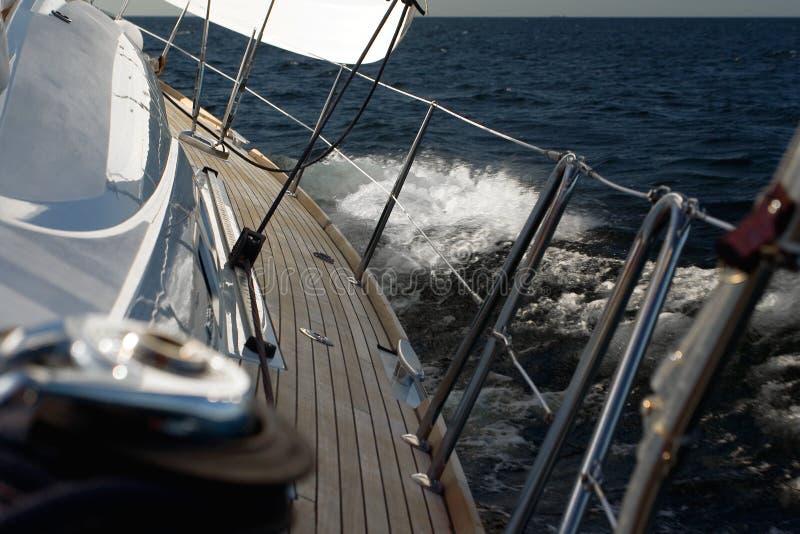 Sailing stock image. Image of cruising, bright, cold, vacation - 5378783
