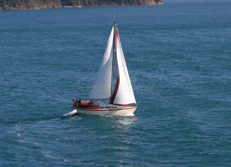 Sailing stock image. Image of keel, cook, strait, boats - 66223