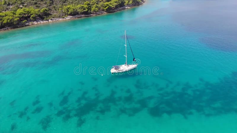 Sailing in Adriatic Sea Croatia Stock Video - Video of sailing, tourism ...