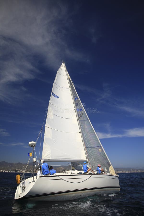Sailing away stock image. Image of freedom, ship, outdoor - 437281