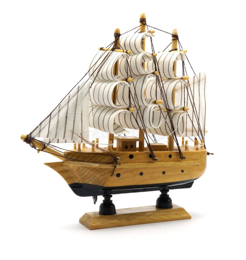 Sailing Boat Model stock image. Image of handmade, ship - 47302875