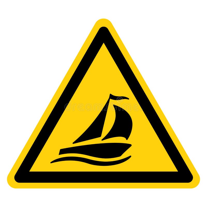 Sailing Boat Symbol Sign,Vector Illustration, Isolate on White ...