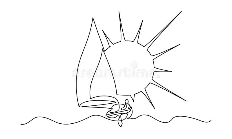 Sun One Line Drawing Stock Illustrations – 1,718 Sun One Line Drawing ...