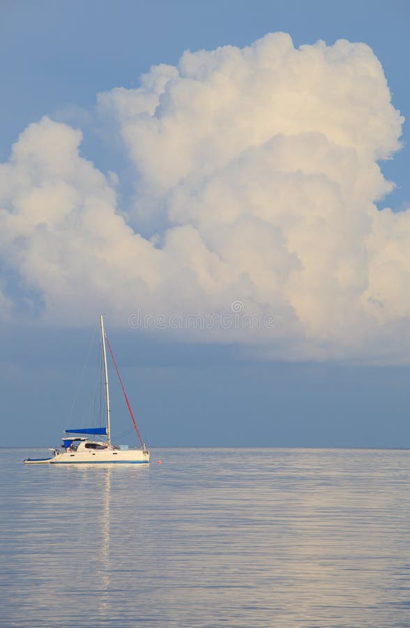 Plain sailing stock photo. Image of water, copy, sailing - 27068028