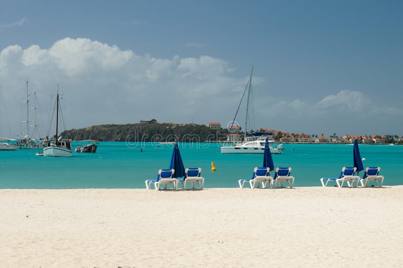 Sailing boats stock photo. Image of marteen, saint, sand - 23264582